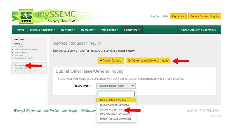 Disconnect Service | Snapping Shoals EMC